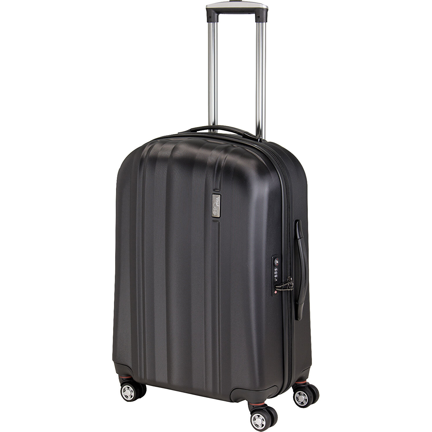 Trolley 63 cm (47 l, schwarz, ABS Material, 3600g) als Werbegeschenke ...
