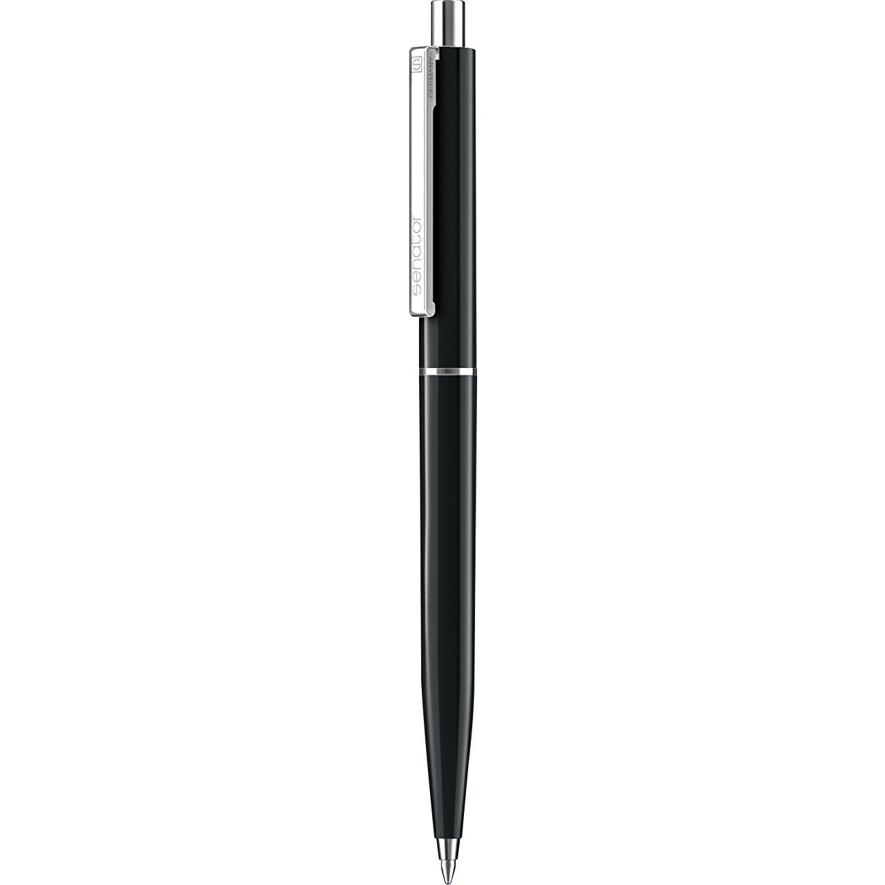 SENATOR ® Point Polished Druckkugelschreiber (schwarz, Kunststoff, 8g ...