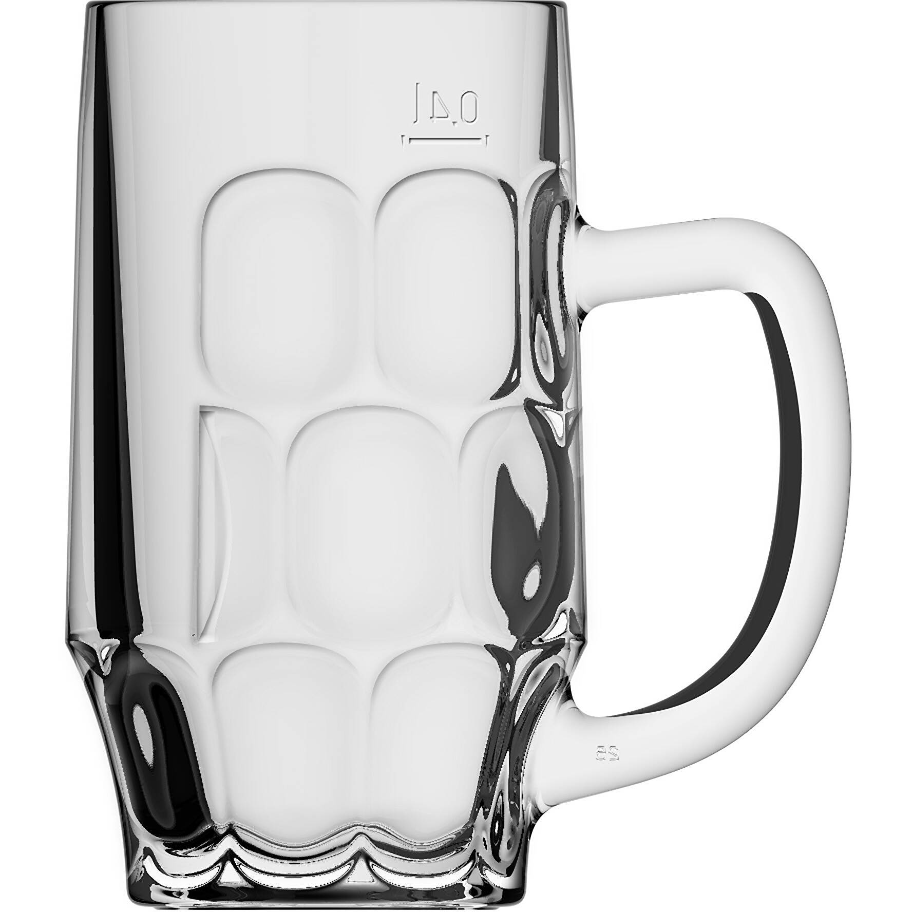 RASTAL Braumeister 0,4 l (0,4 l, klar, Glas, 620g) als Werbeartikel Auf ...